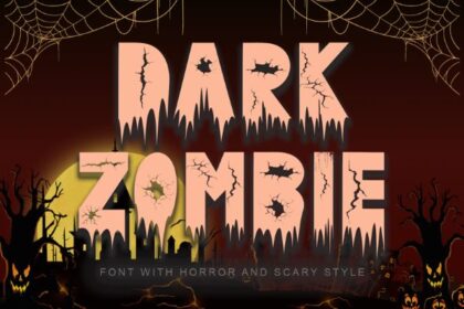 Dark Zombie Font FREE Download