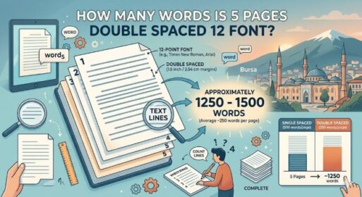 How Many Words Is 5 Pages Double Spaced 12 Font? - Designbeep