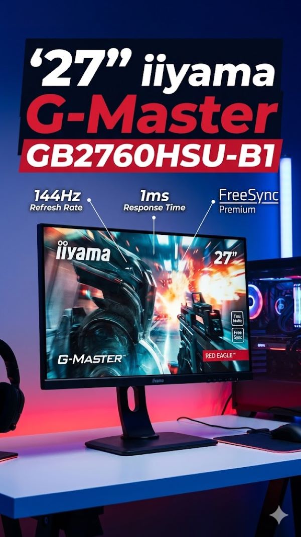 27" iiyama G-Master GB2760HSU-B1: Complete Gaming Monitor Review