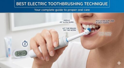 Best Electric Toothbrushing Technique