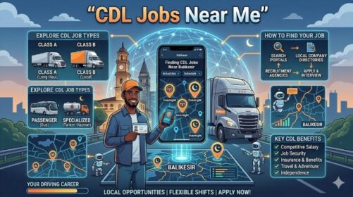 CDL Jobs Near Me: Finding Commercial Truck Driving Opportunities