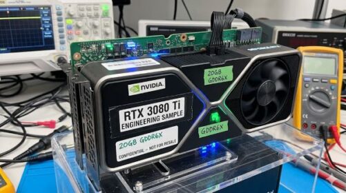 RTX 3080 Ti Engineering Sample: The 20GB GPU That Never Was - Designbeep