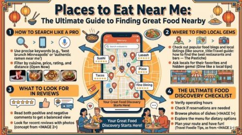 Places to Eat Near Me: The Ultimate Guide to Finding Great Food Nearby