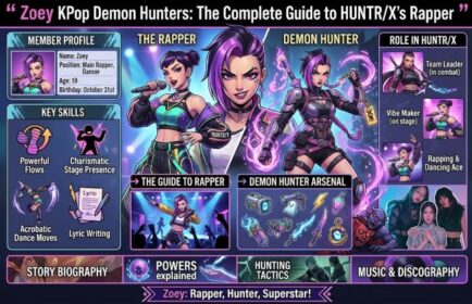 Zoey KPop Demon Hunters: The Complete Guide to HUNTR/X's Rapper