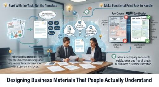 Designing Business Materials That People Actually Understand - Designbeep